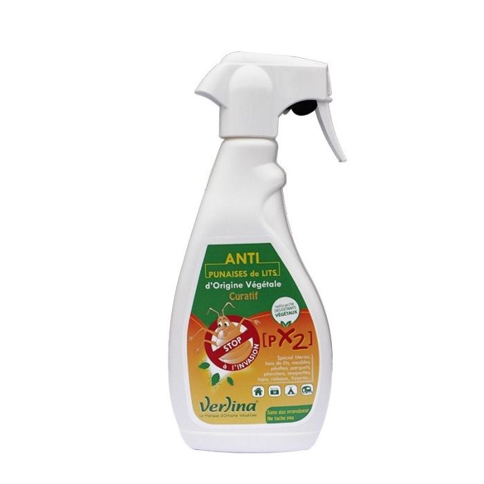 Anti Punaise de lit en spray curatif 500 ml VERLINA